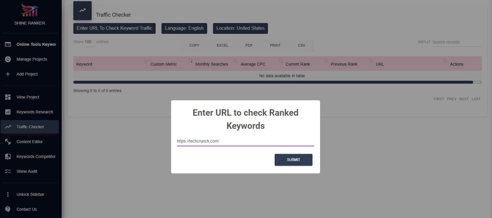 ShineRanker Keyword Tool – Is Shine Ranker Worth It! – Online Tool Guides